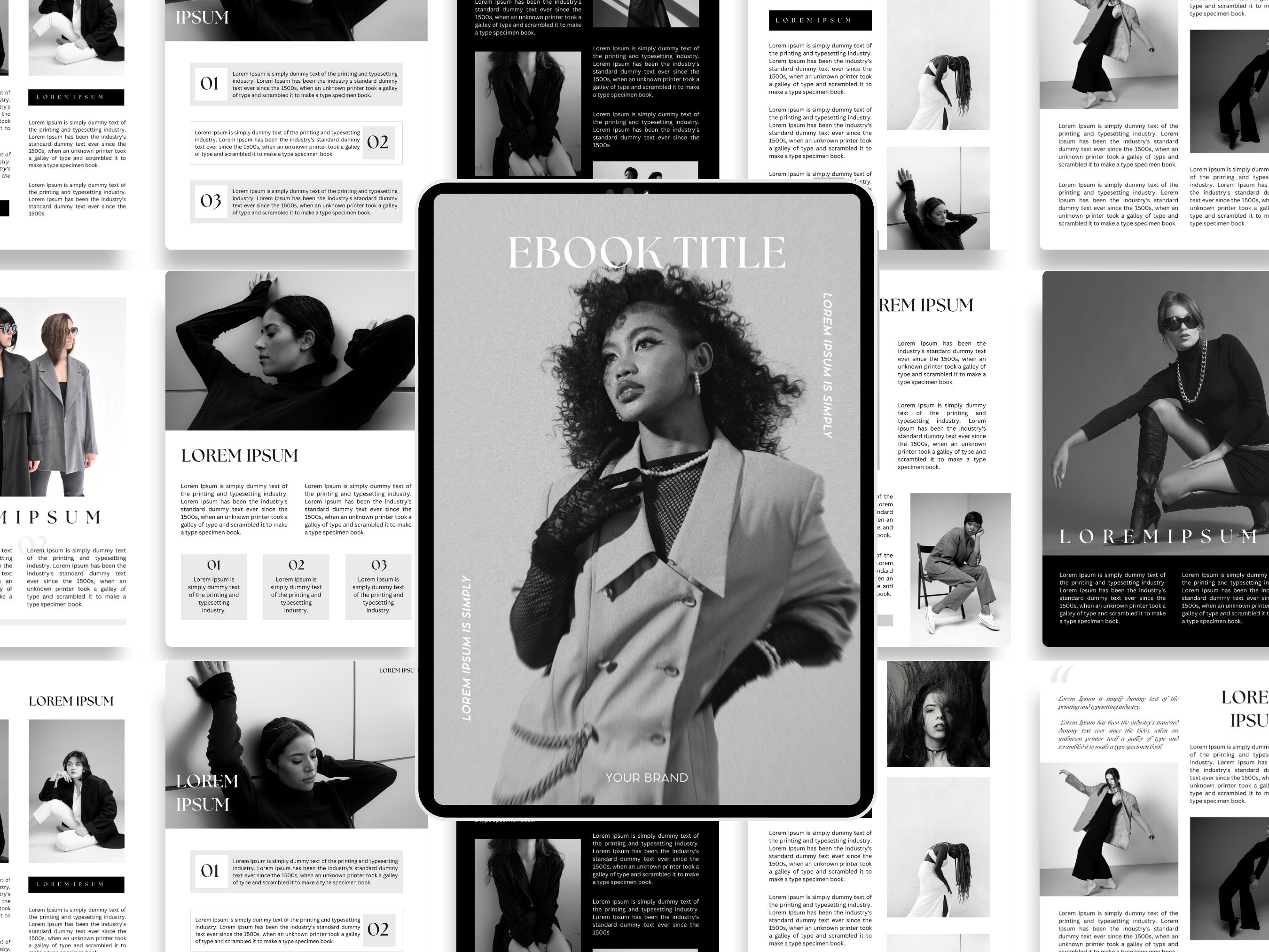 Fashion Lookbook Template | Canva Template Catalog | Gift Guide ...
