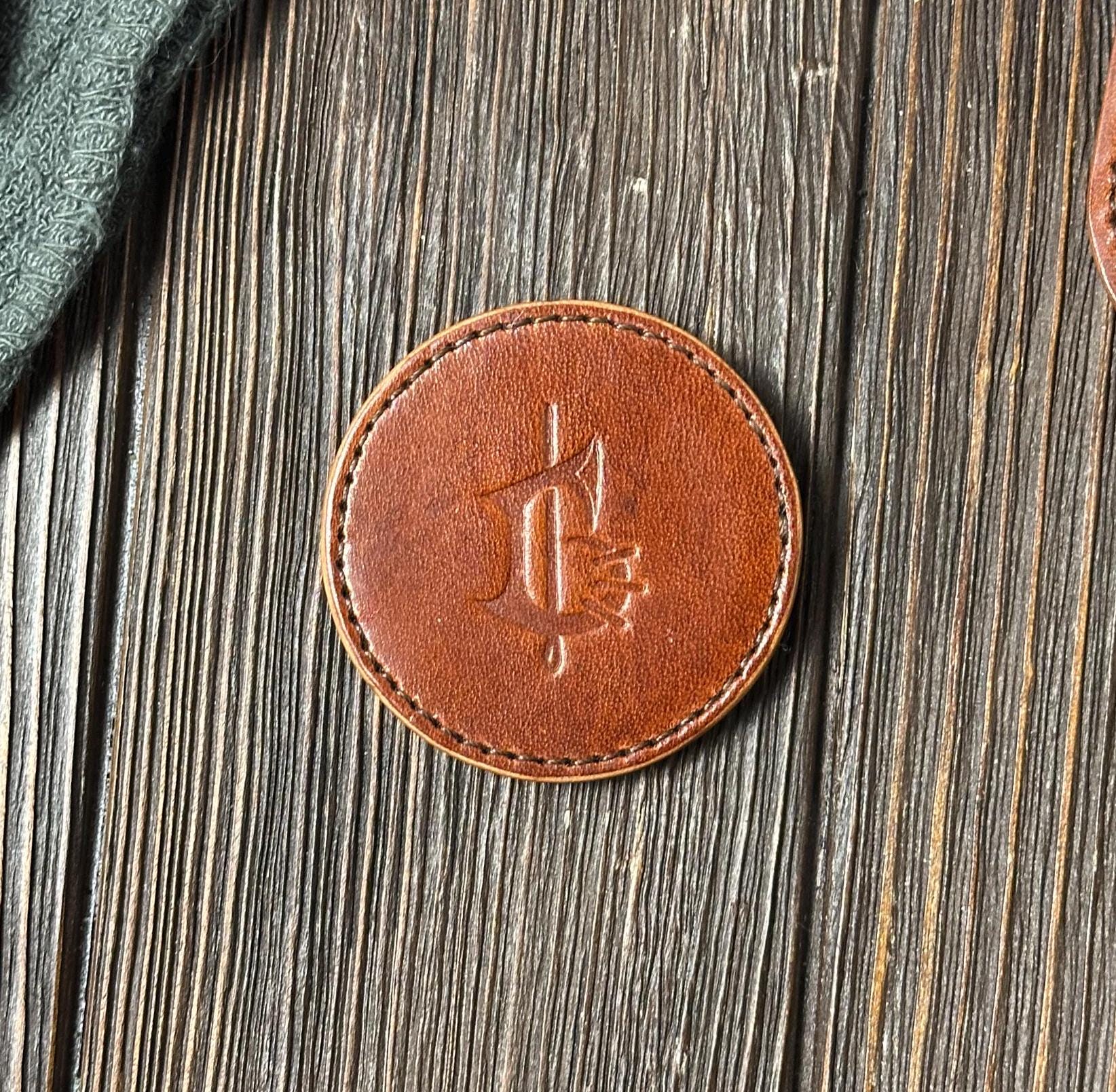 PDF Pattern: Leather Challenge Coin Case, Coin Slip Case. Digital ...