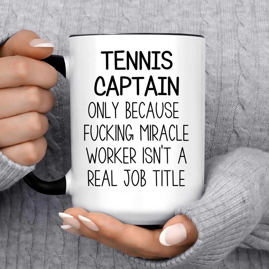 Best Tennis Captain, Coach Gift Mug for Women and Men, for Birthday ...