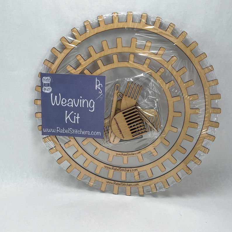 Circular Loom Kit - Three Sizes Included - Easy Weaving in the Round ...