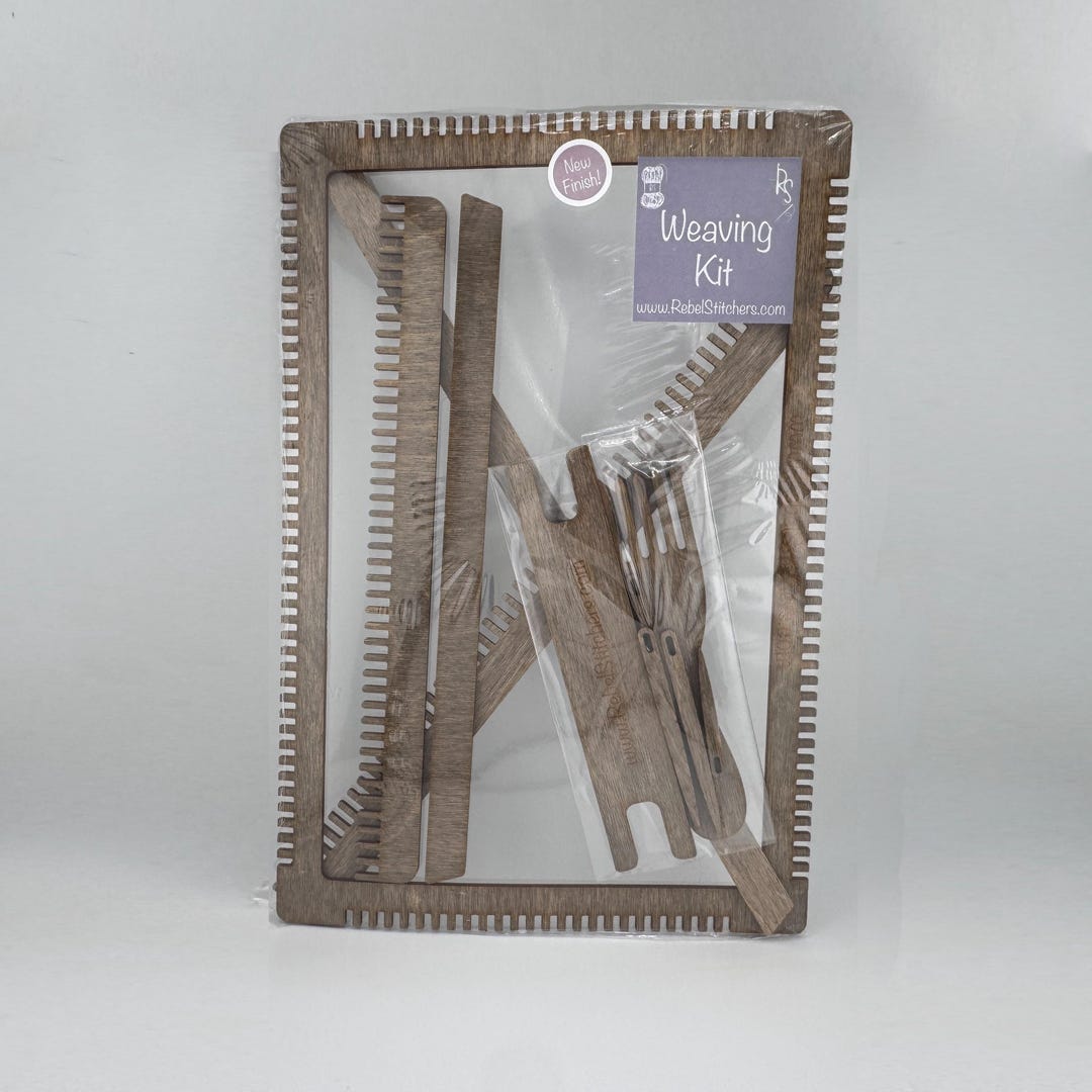 Large Lap Loom Kit - Two Sizes in One - Easy to Transport and Space ...