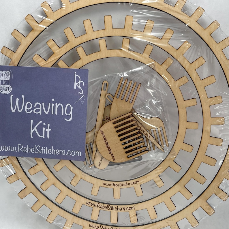 Circular Loom Kit - Three Sizes Included - Easy Weaving in the Round ...