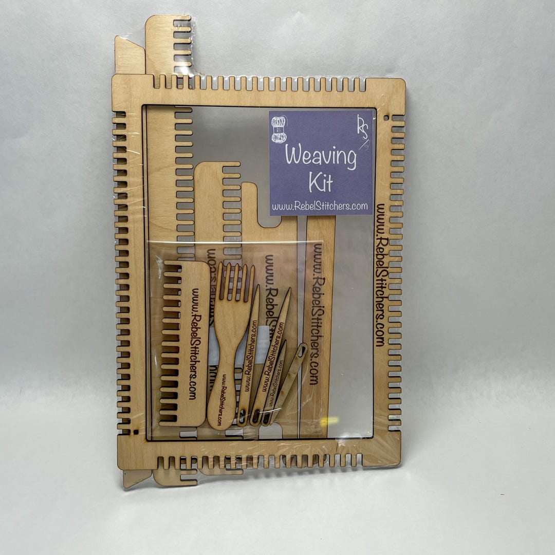Small Lap Loom Kit Two Sizes in One Easy to Transport and Space Saving ...