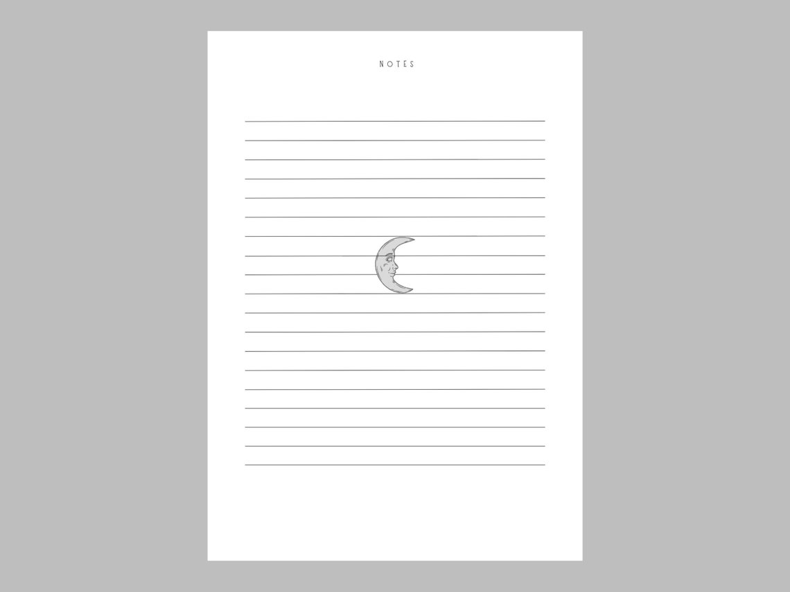 Pages Printable, Writing Paper, Blank Notes, Study Note Template, Notes ...