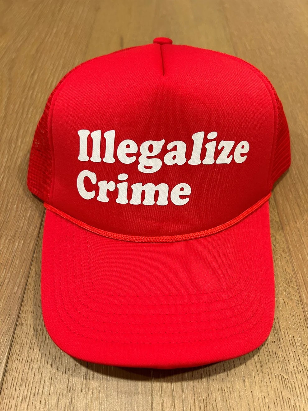 Illegalize Crime Trucker Hats - Etsy
