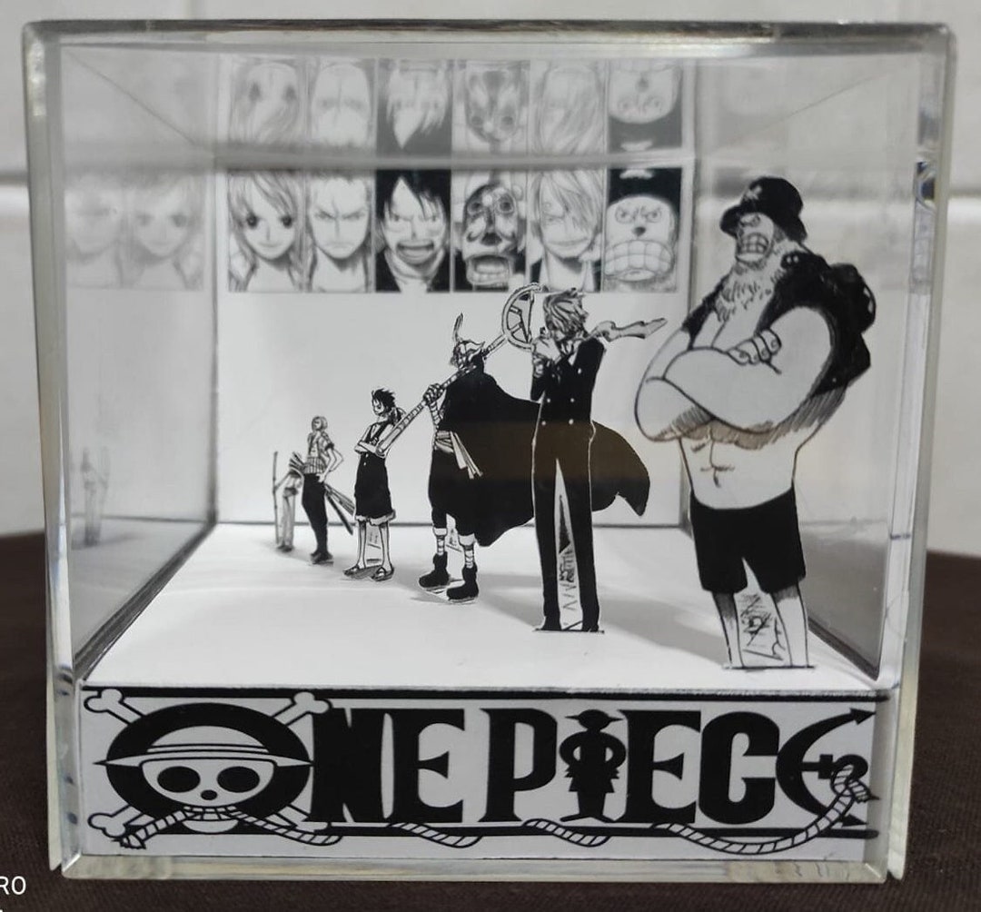 Diorama Cube 3D: Ennies Lobby Chopper Sanji Ussopp Luffy - Etsy