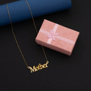 14K Gold Thick Name Necklace | Custom Name Necklace | Personalized ...