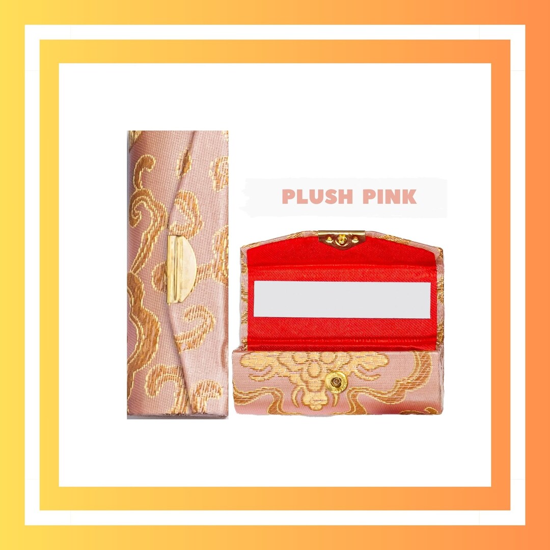 Embroidered Lipstick Cases in 10 Colors | Perfect for Storing Lipstick ...