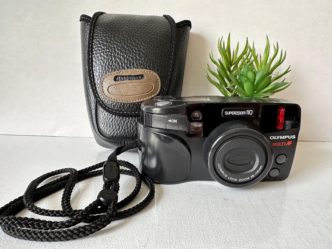 Olympus Super Zoom 110 Multi AF 35mm Point and Shoot Film Camera - Etsy
