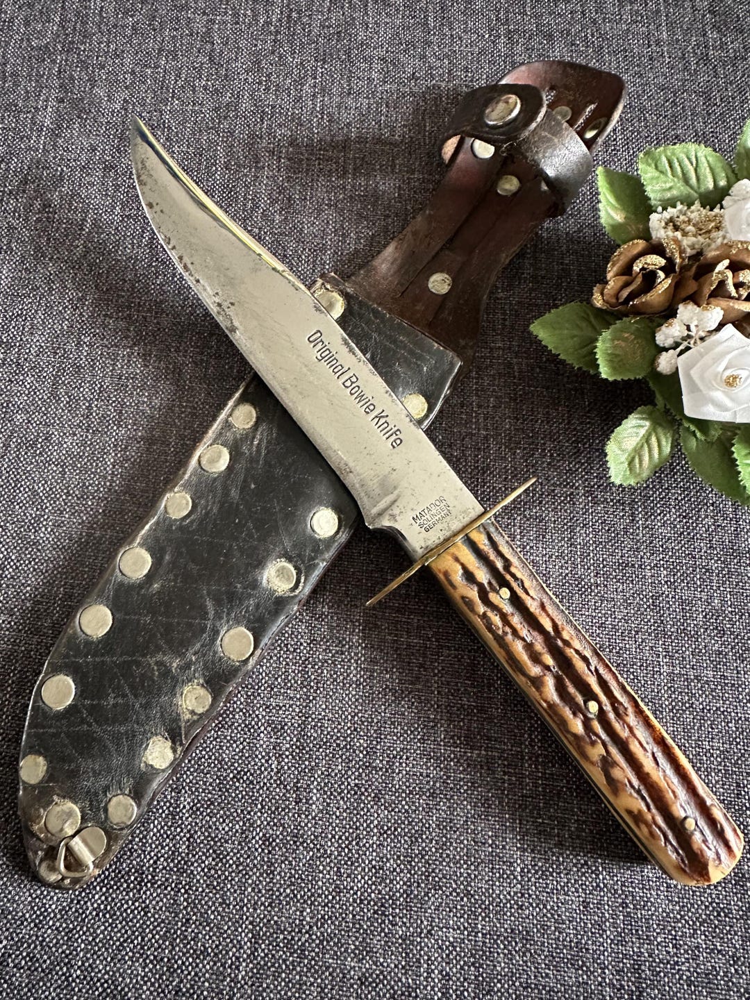 Vintage Hunting Knife Matador Solingen Germany - Etsy