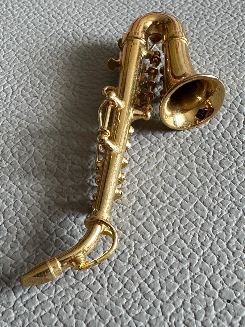 Miniature Musical Instrument Saxophone - Etsy
