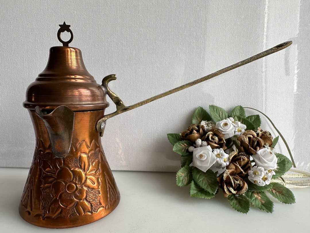 Vintage Copper Coffee Pot, Copper Coffee Maker - Etsy