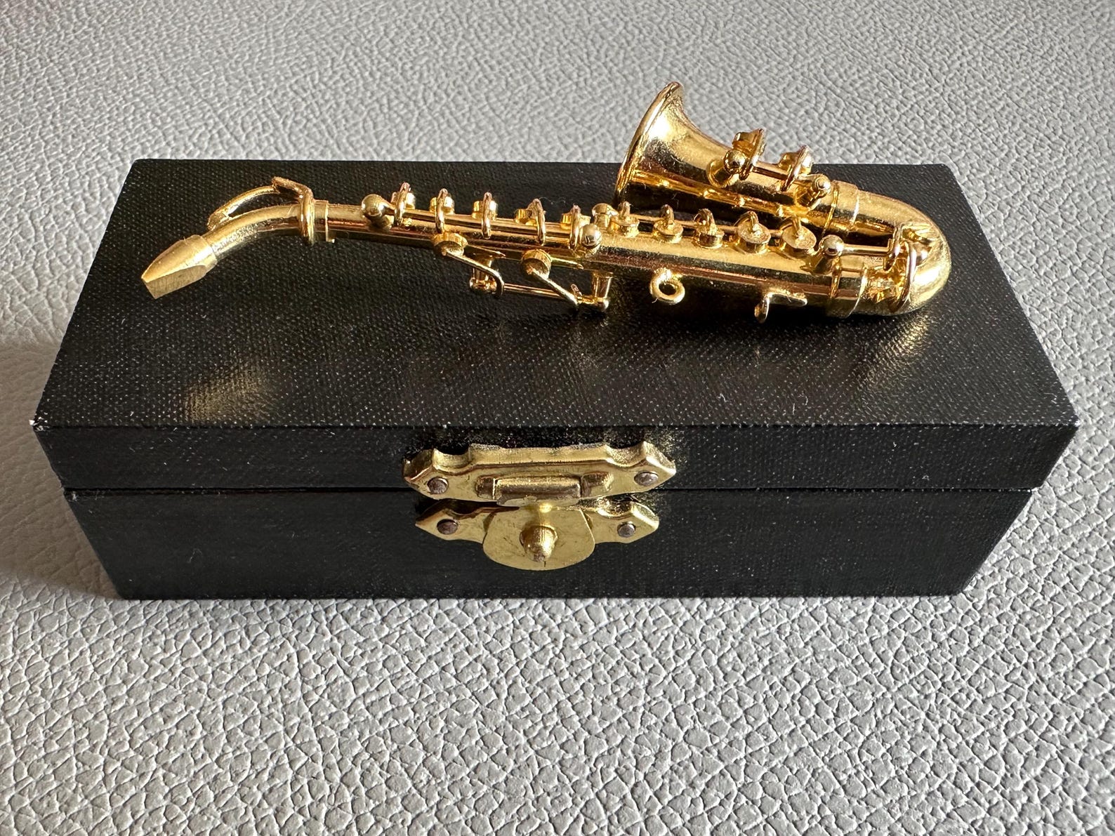 Miniature Musical Instrument Saxophone - Etsy