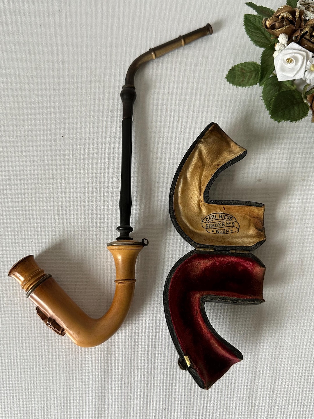 Antique Austro-hungarian Meerschaum Tobacco Pipe Early 20th Century ...