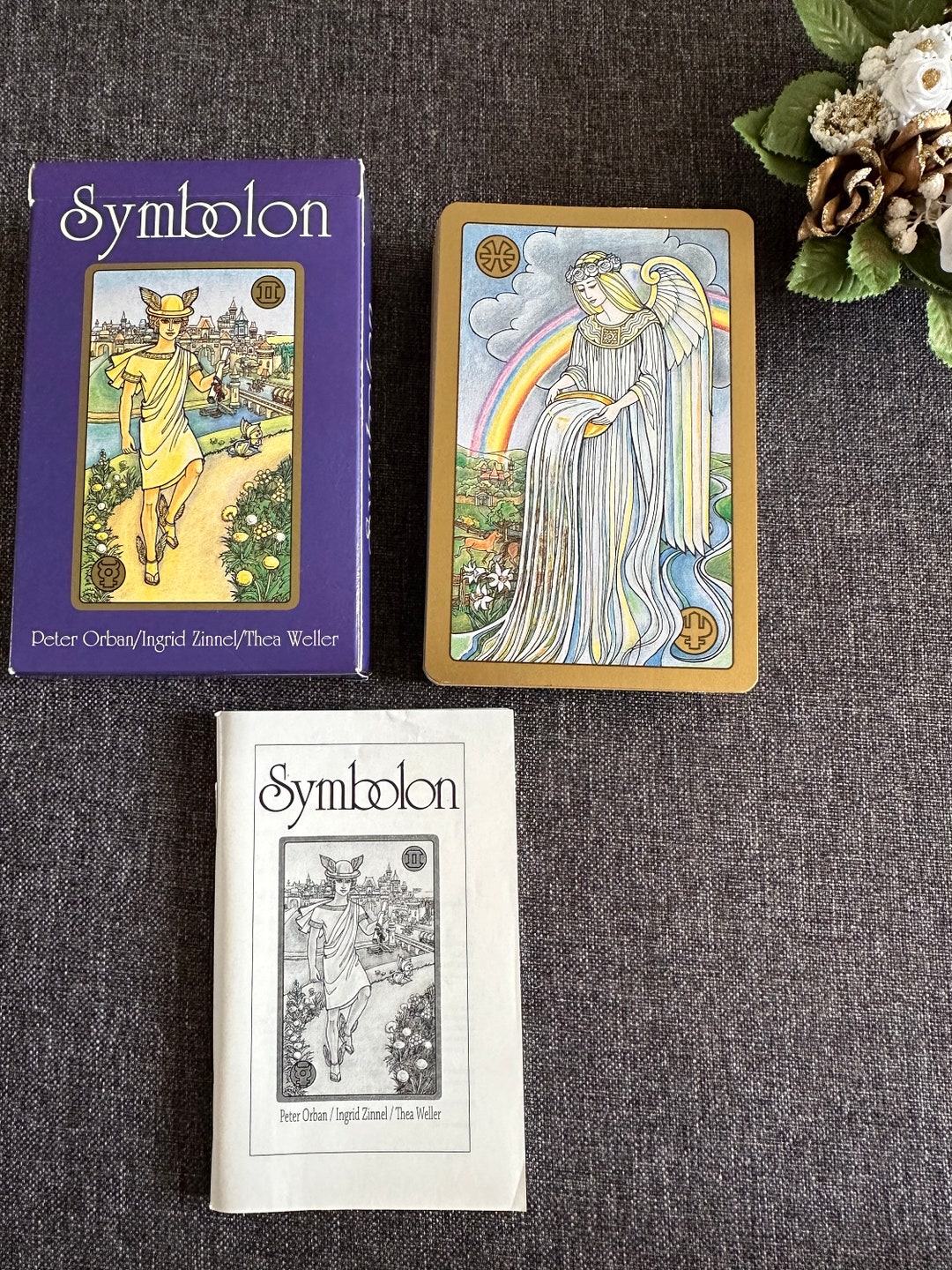 Tarot Cards Symbolon by Peter Orban and Ingrid Zinnel 78 Cards - Etsy