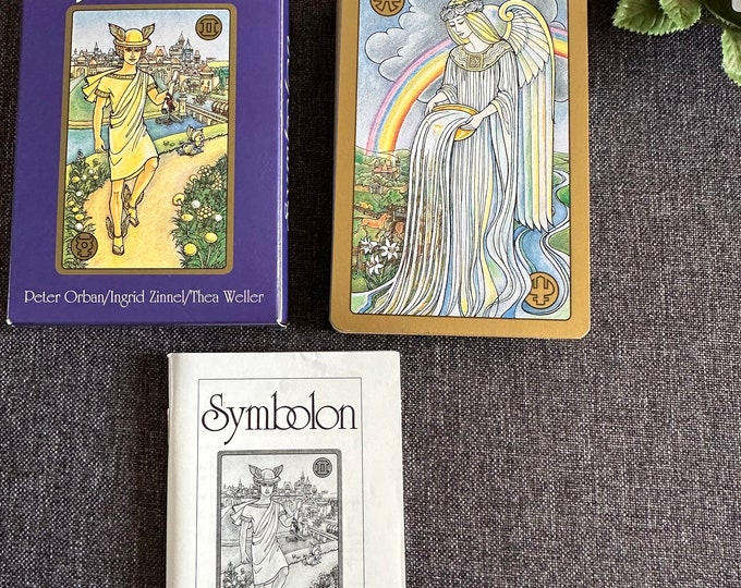 Tarot Cards Symbolon by Peter Orban and Ingrid Zinnel 78 Cards - Etsy