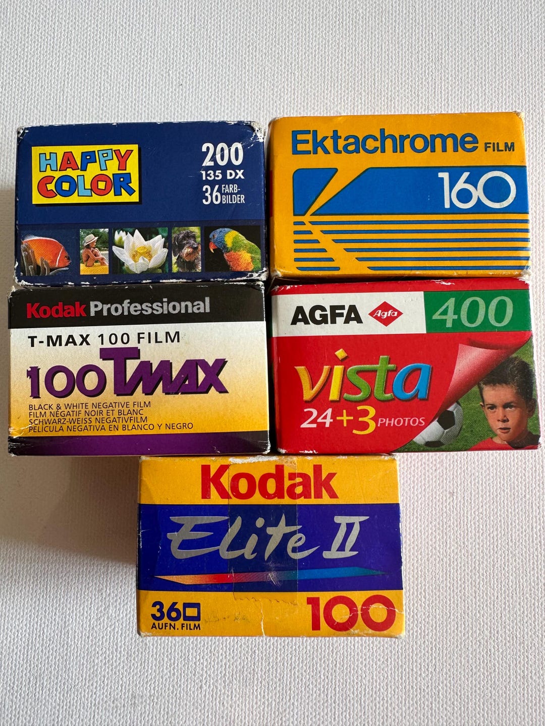 Lot of 5 Rolls of Expired 35mm Film - Etsy