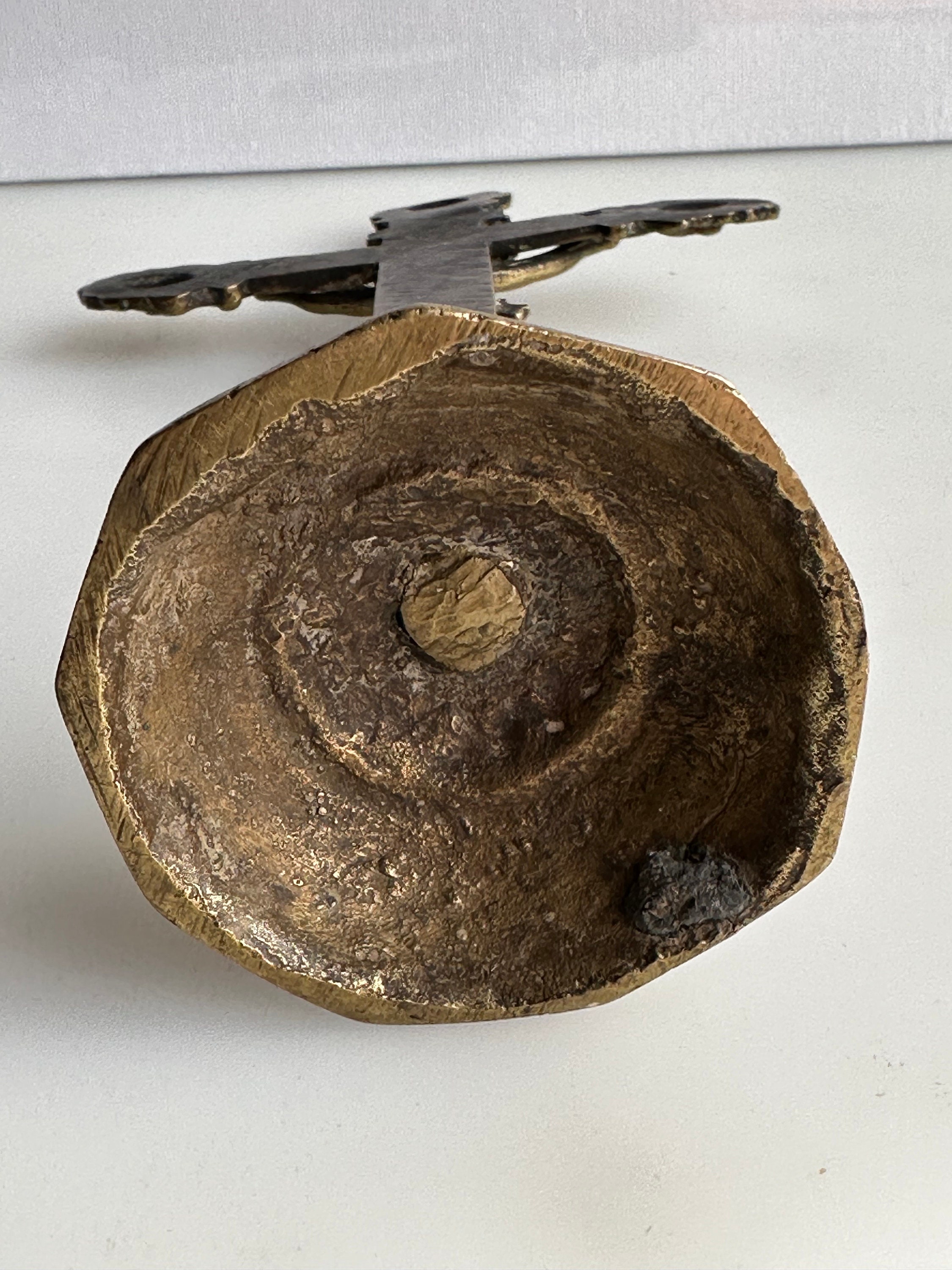 Vintage Table Brass Cross Crucifix of Jesus Christ - Etsy