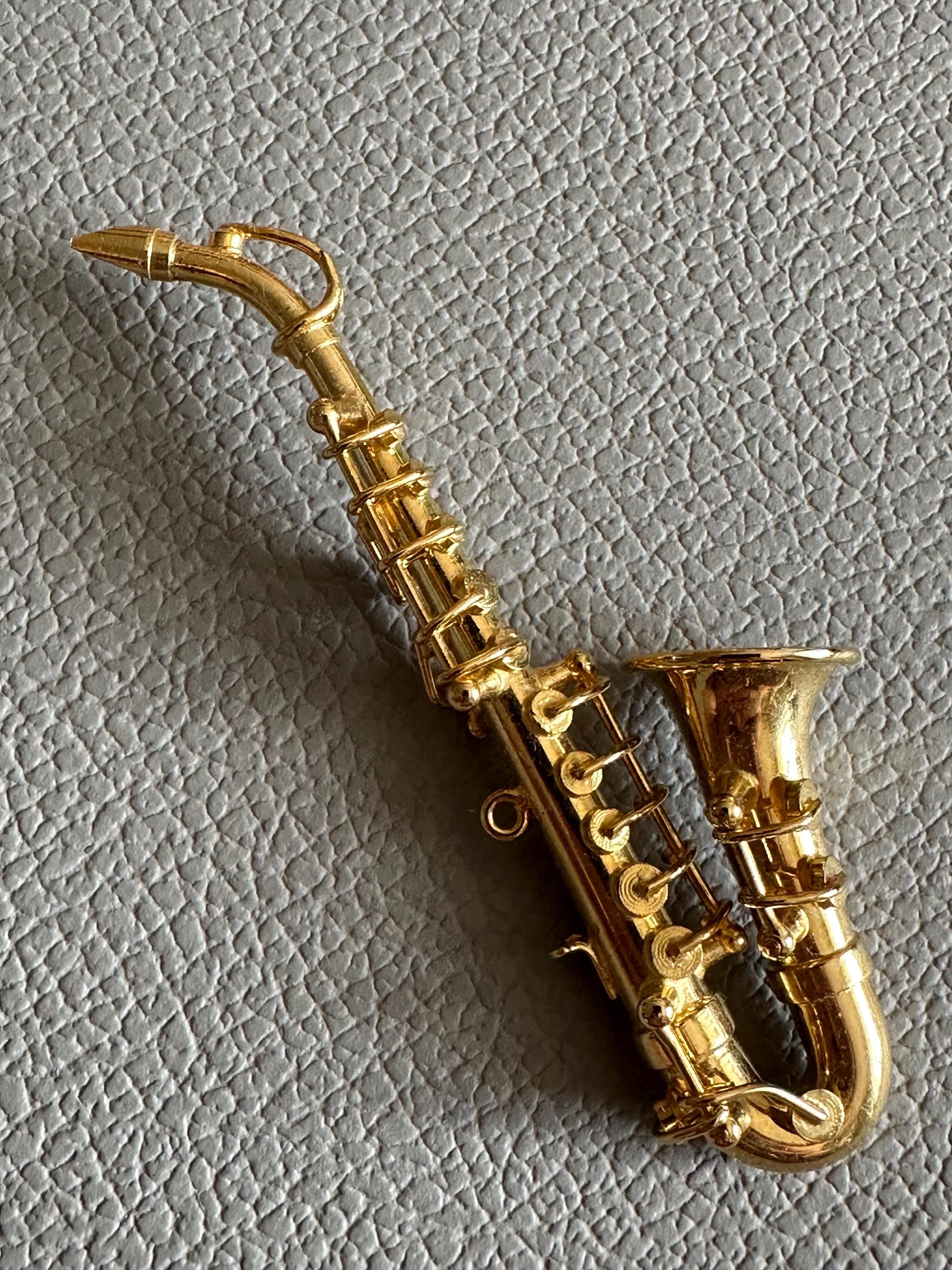 Miniature Musical Instrument Saxophone - Etsy