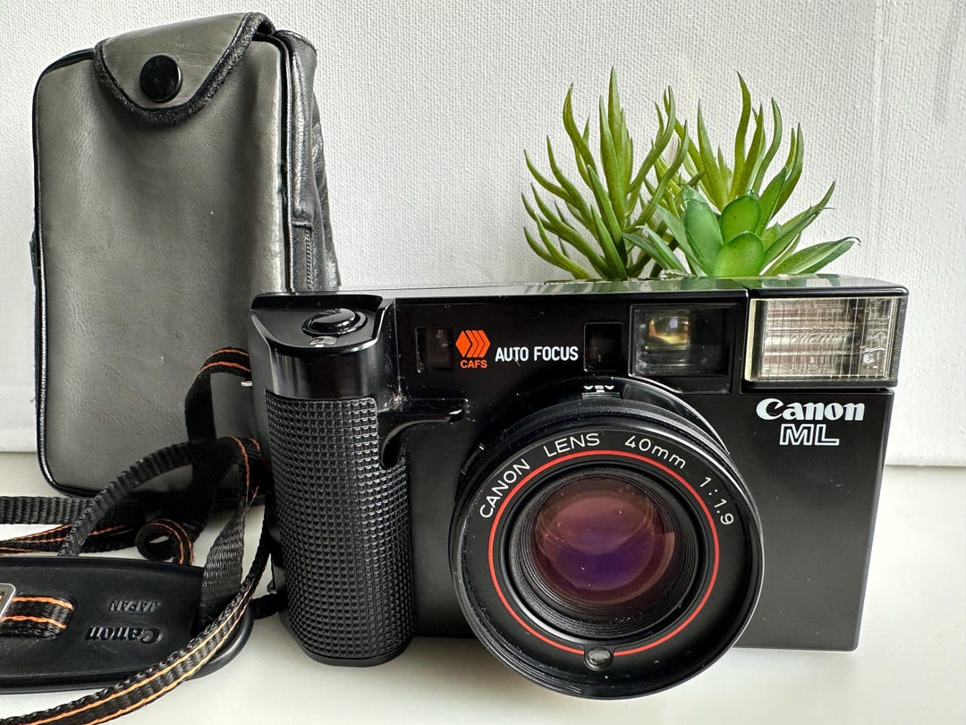 Canon AF35ML 35mm Point and Shoot Film Camera - Etsy