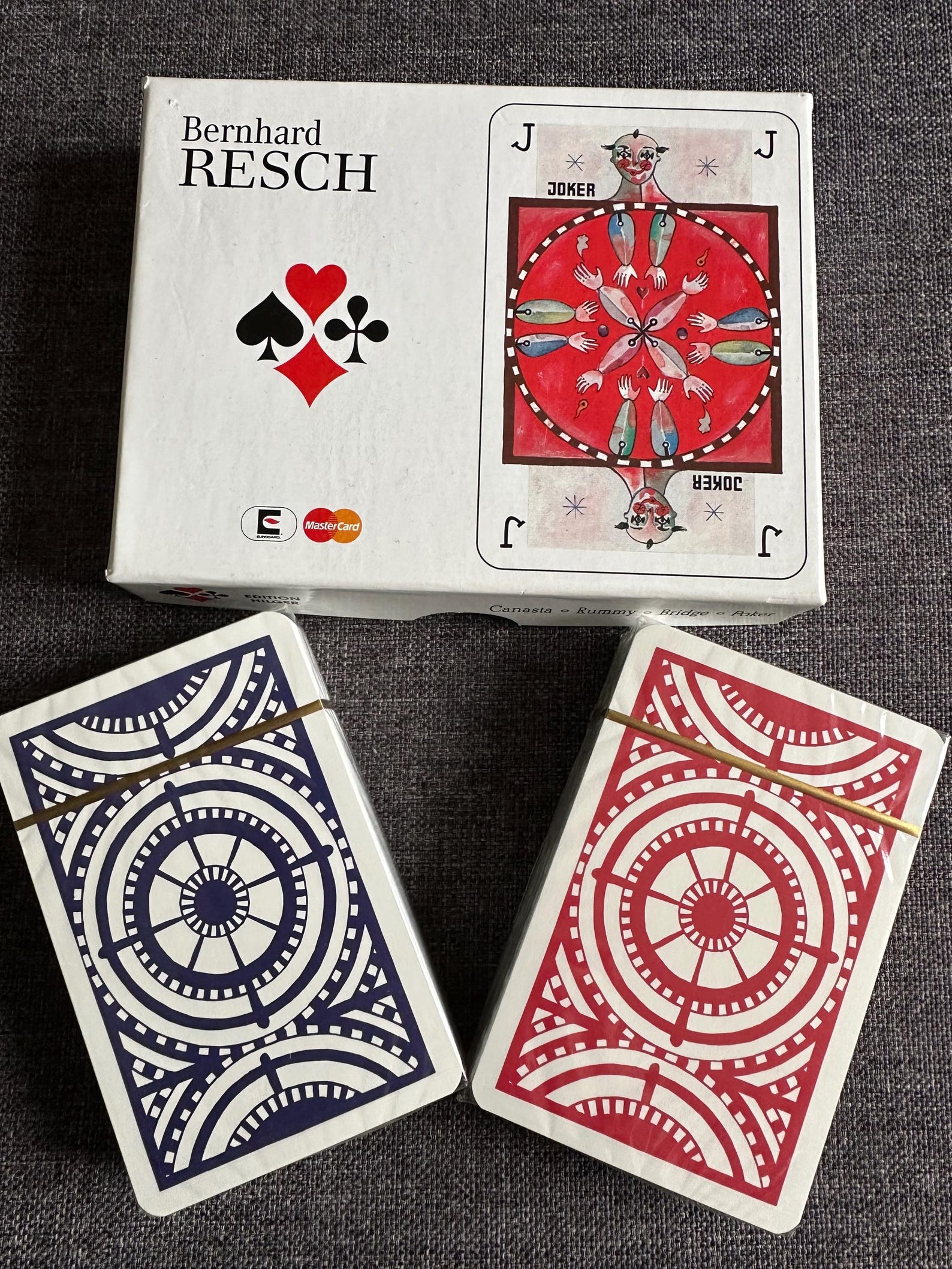 Playing Cards Hilger Edition Designed by Bernhard Resch - Etsy