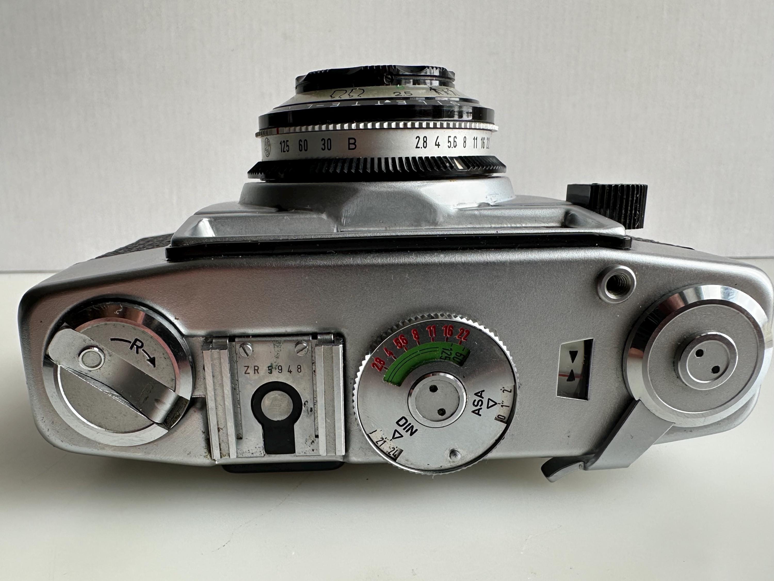 Vintage Film Camera Afga Silette-l With Lens 1:2.8 45 Mm With Original ...
