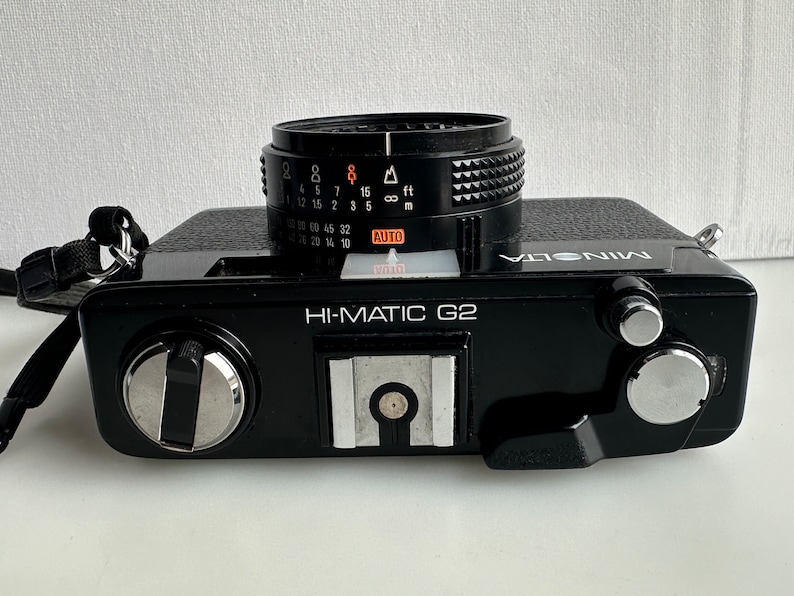 Minolta Hi-matic G2 35mm Film Camera - Etsy