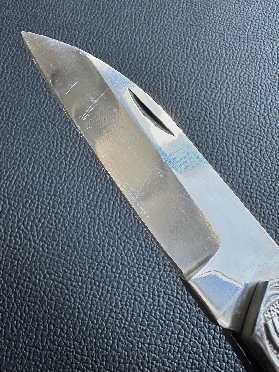 Handmade Folding Pocket Knife, Folding Blade, Wooden Handle - Etsy