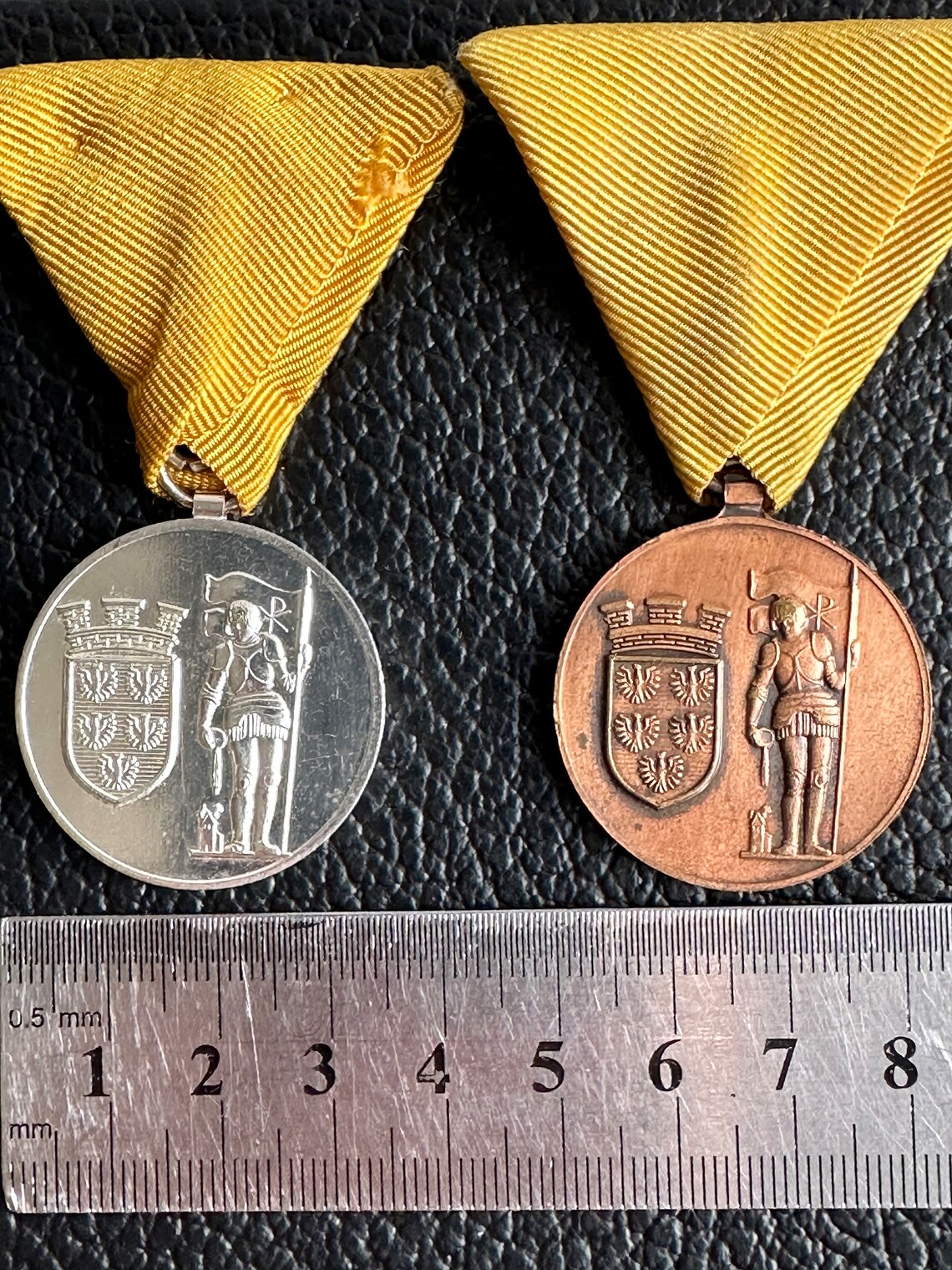 Two Medals “for Conscientious and Fruitful Work in the Field of Fire ...