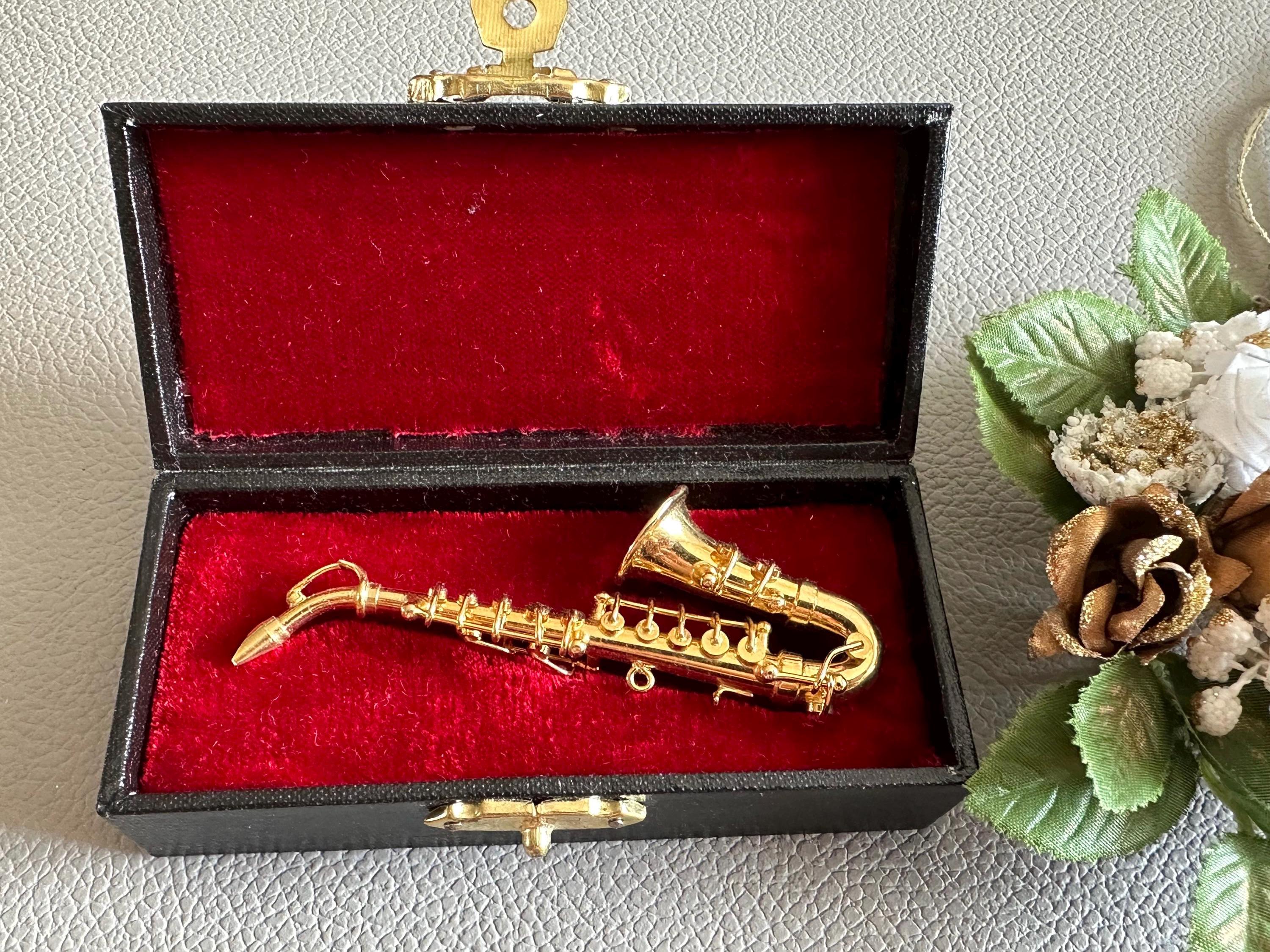 Miniature Musical Instrument Saxophone - Etsy