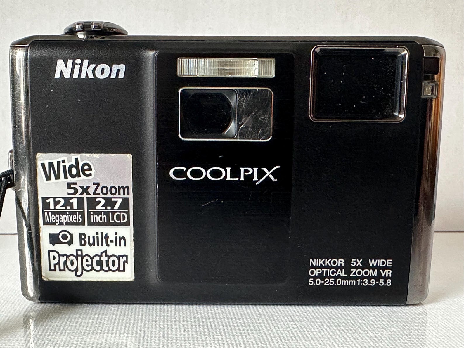 Nikon Coolpix S1000pj 12.1 MP Digital Camera Projector - Etsy