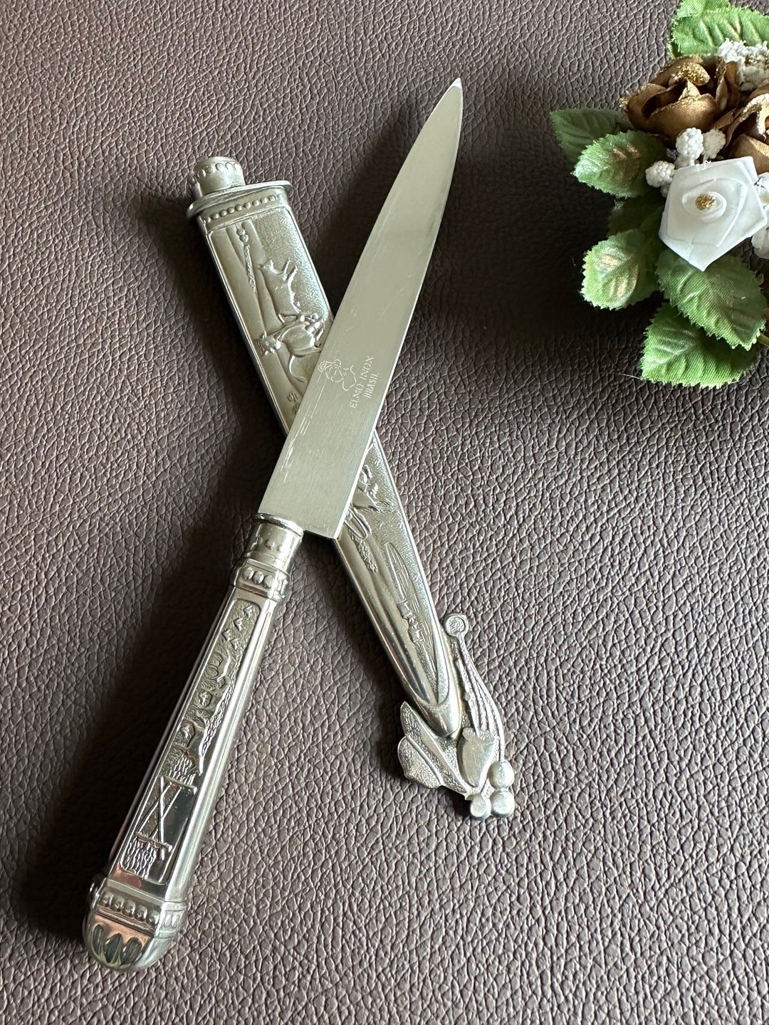 Vintage Elmo Inox Gaucho Knife - Etsy