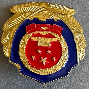 Vintage Chinese Armed Police Force (CAPF) Cap Badge Emblem Series 83 - Etsy