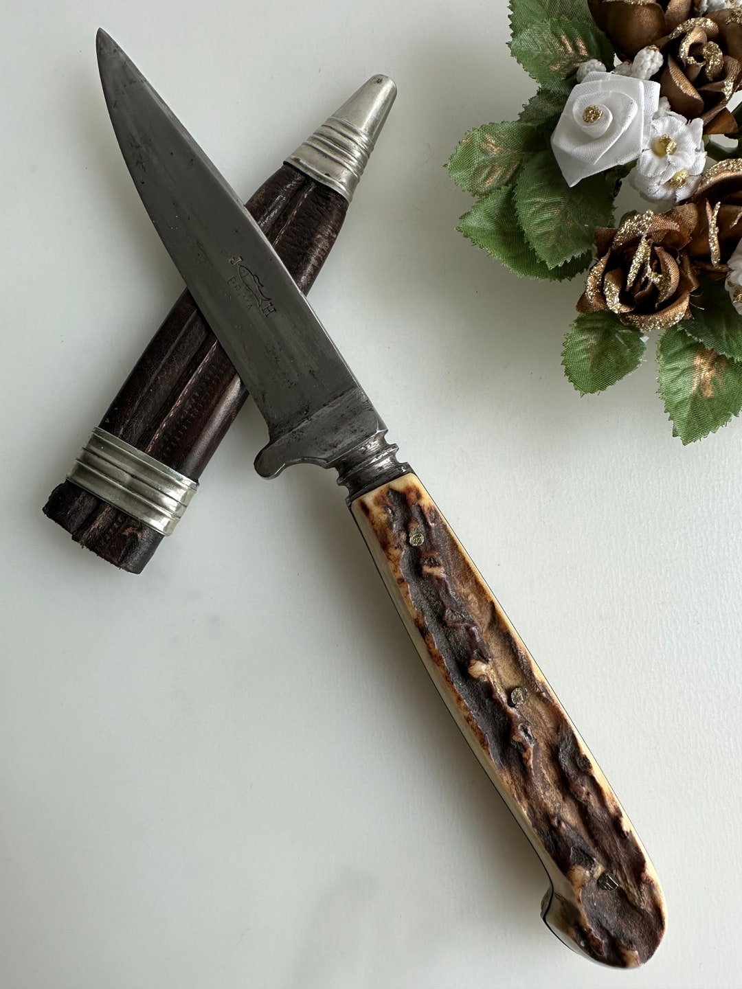 Vintage Hunting Knife J&H PRIMA Germany - Etsy