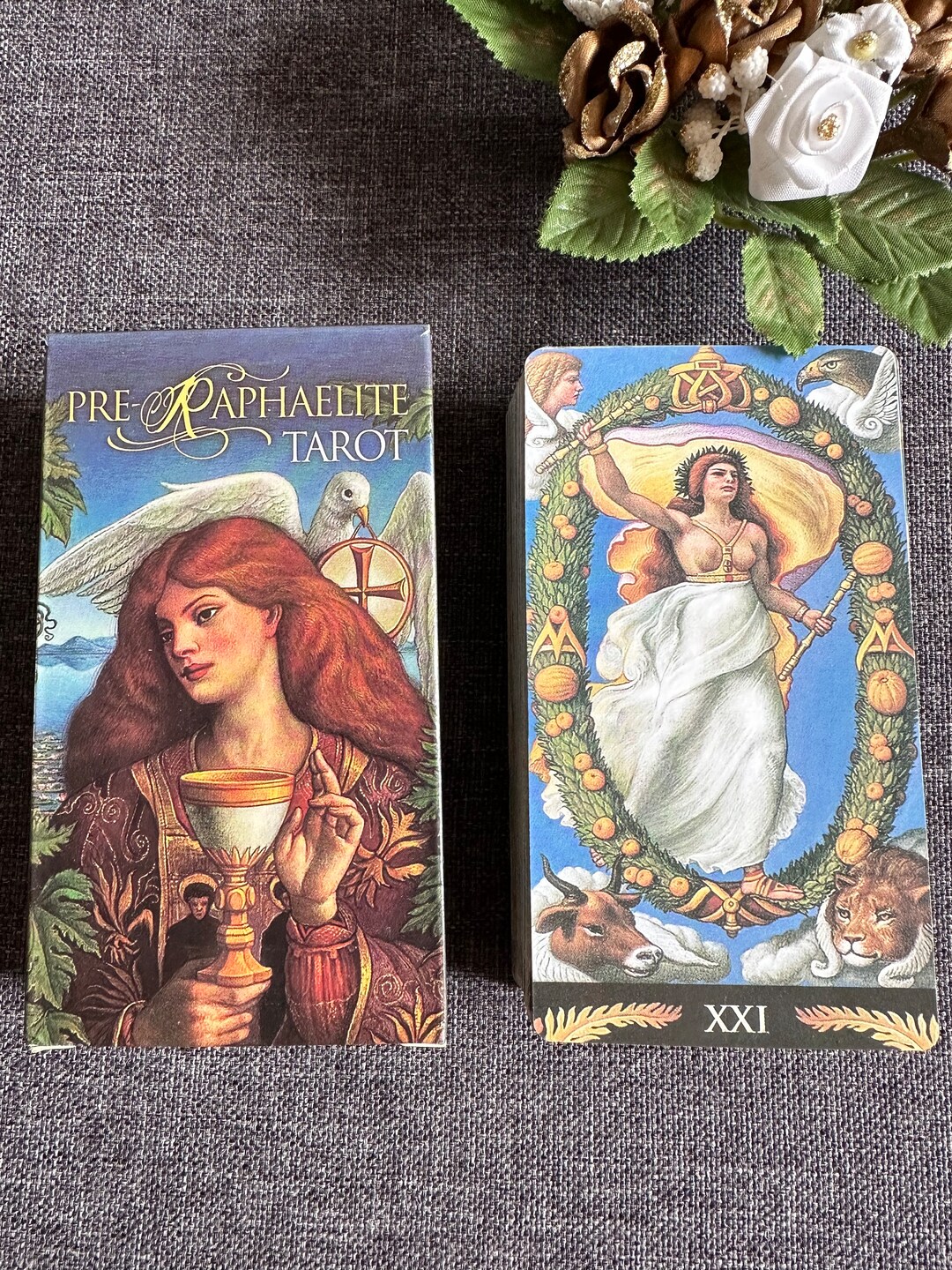 Pre-raphaelite Tarot Cards 78 Cards - Etsy