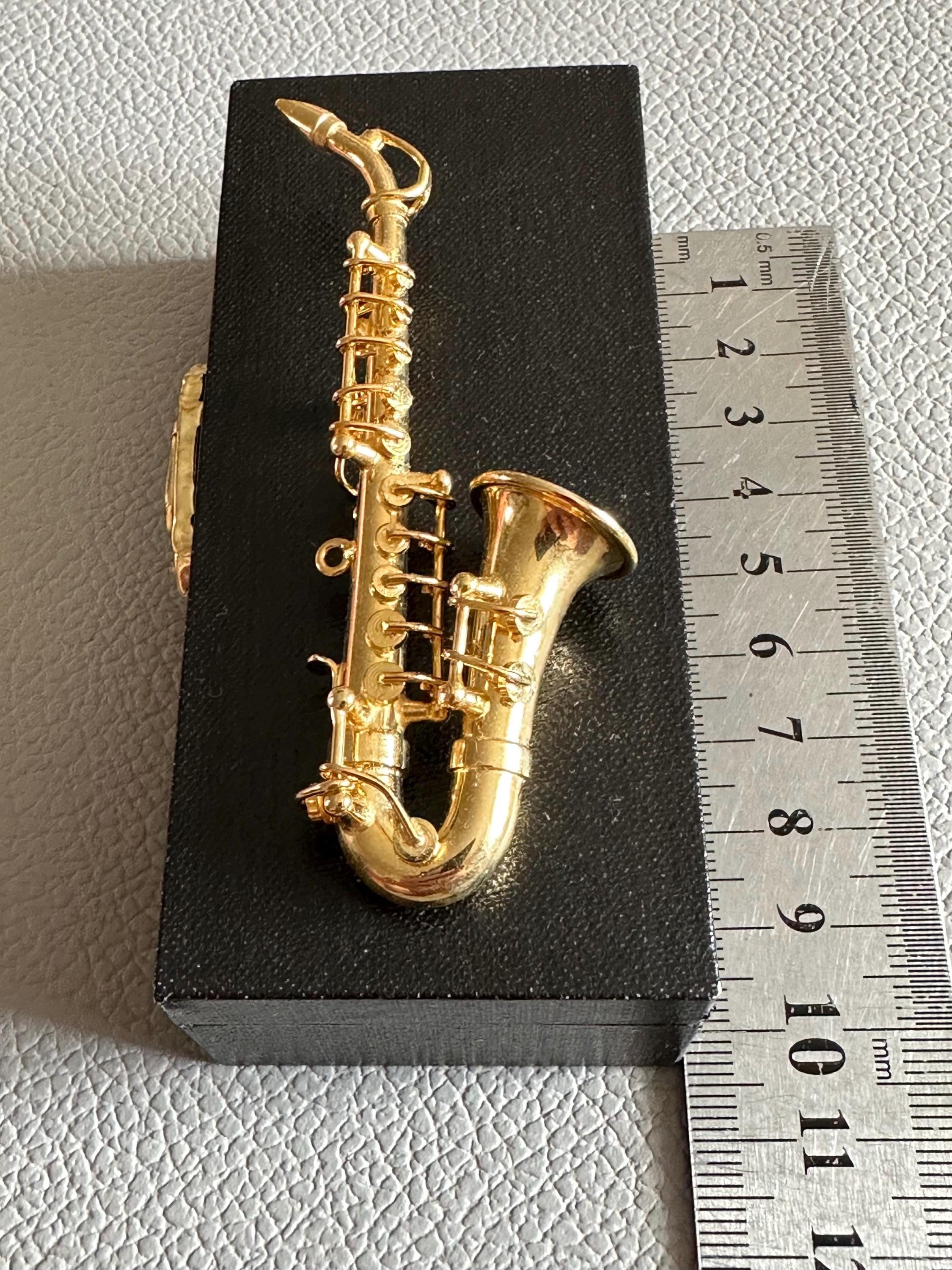 Miniature Musical Instrument Saxophone - Etsy