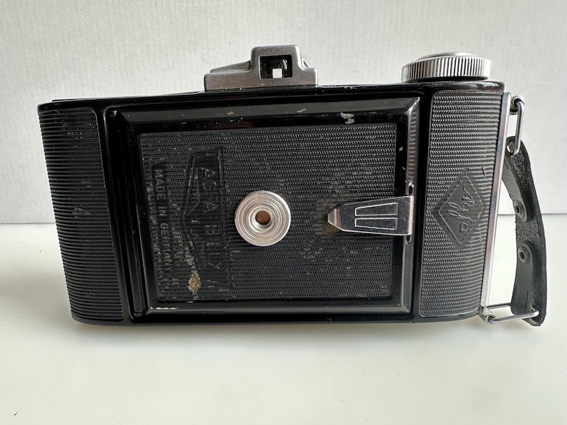 Vintage Agfa Billy I Folding Camera With Agfa Agnar 1:6.2 /105 Mm Lens ...