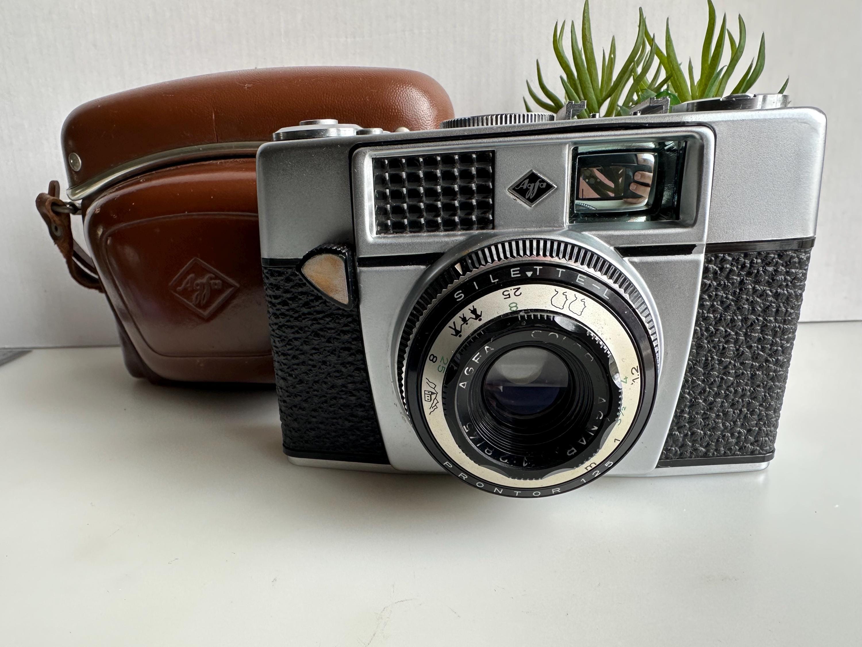 Vintage Film Camera Afga Silette-l With Lens 1:2.8 45 Mm With Original ...