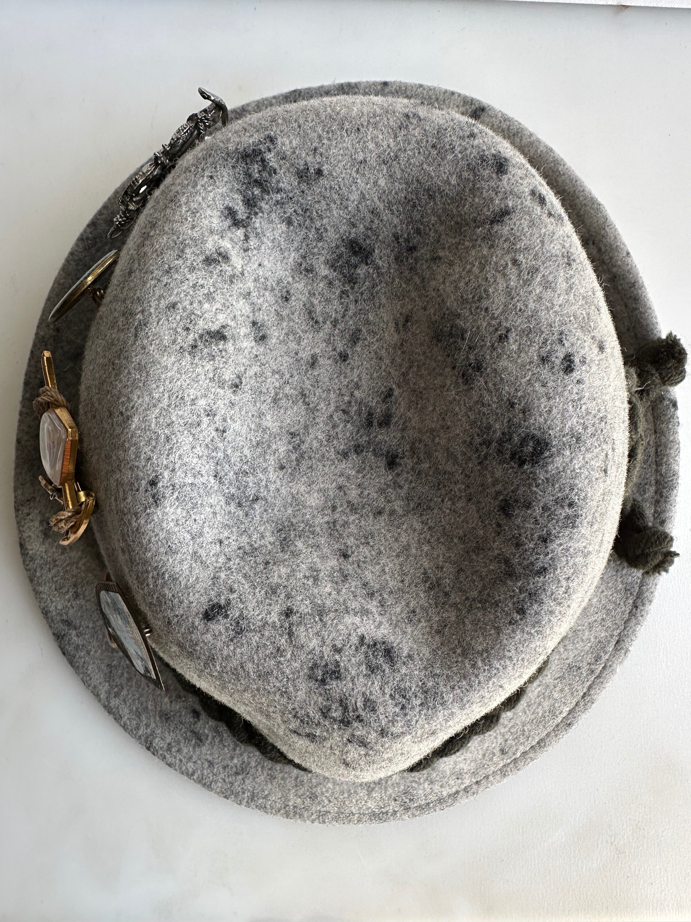 Classic Alpine Hat With Badges From Austria - Etsy