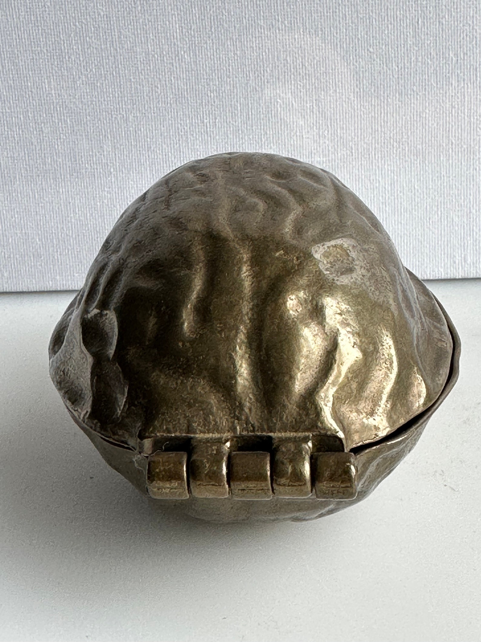 Bronze Vintage Nutcracker in the Shape of a Large Walnut - Etsy