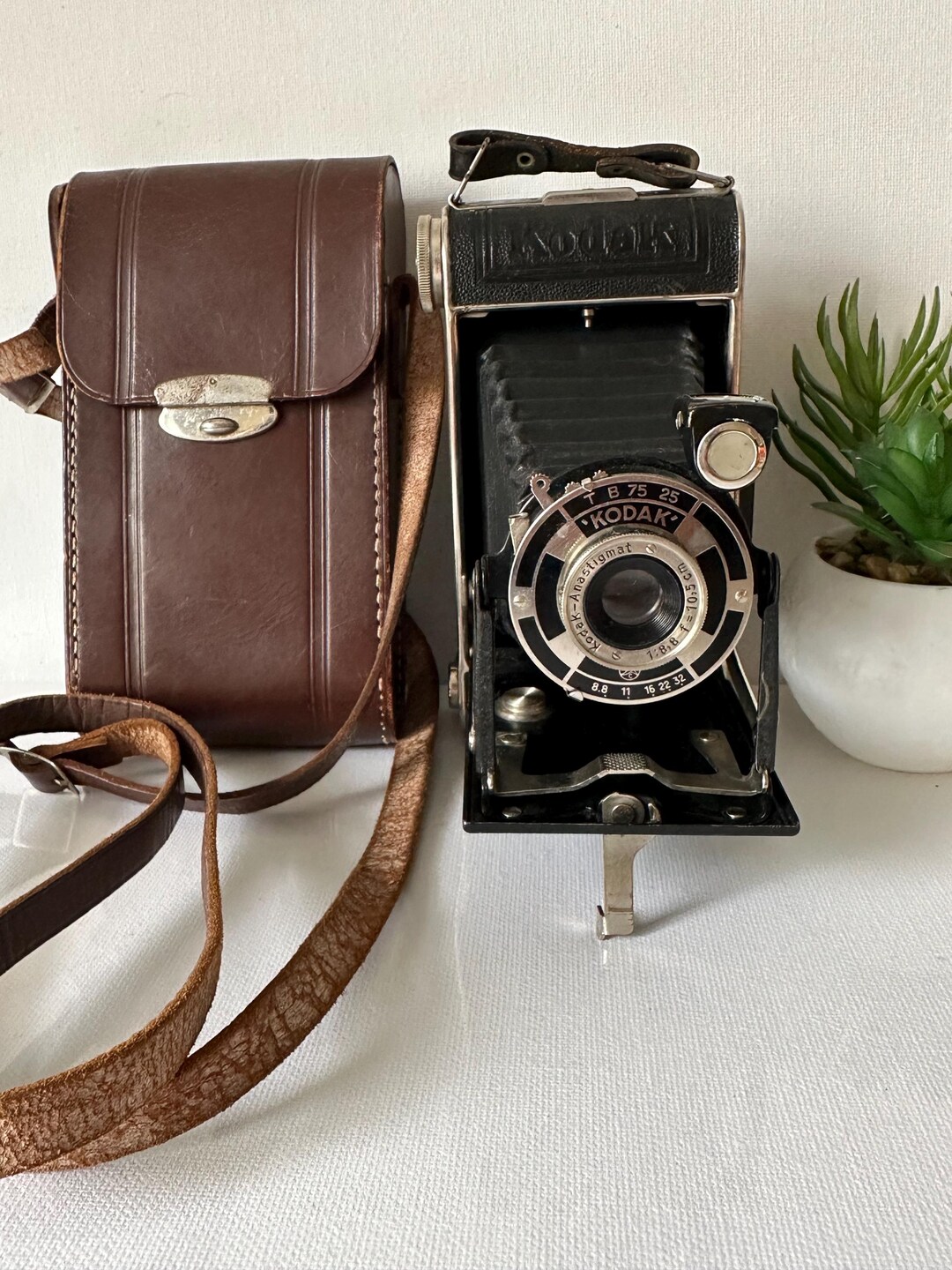 Film Folding Medium Format Camera Kodak Junior 620 6x9, Lens Anastigmat ...