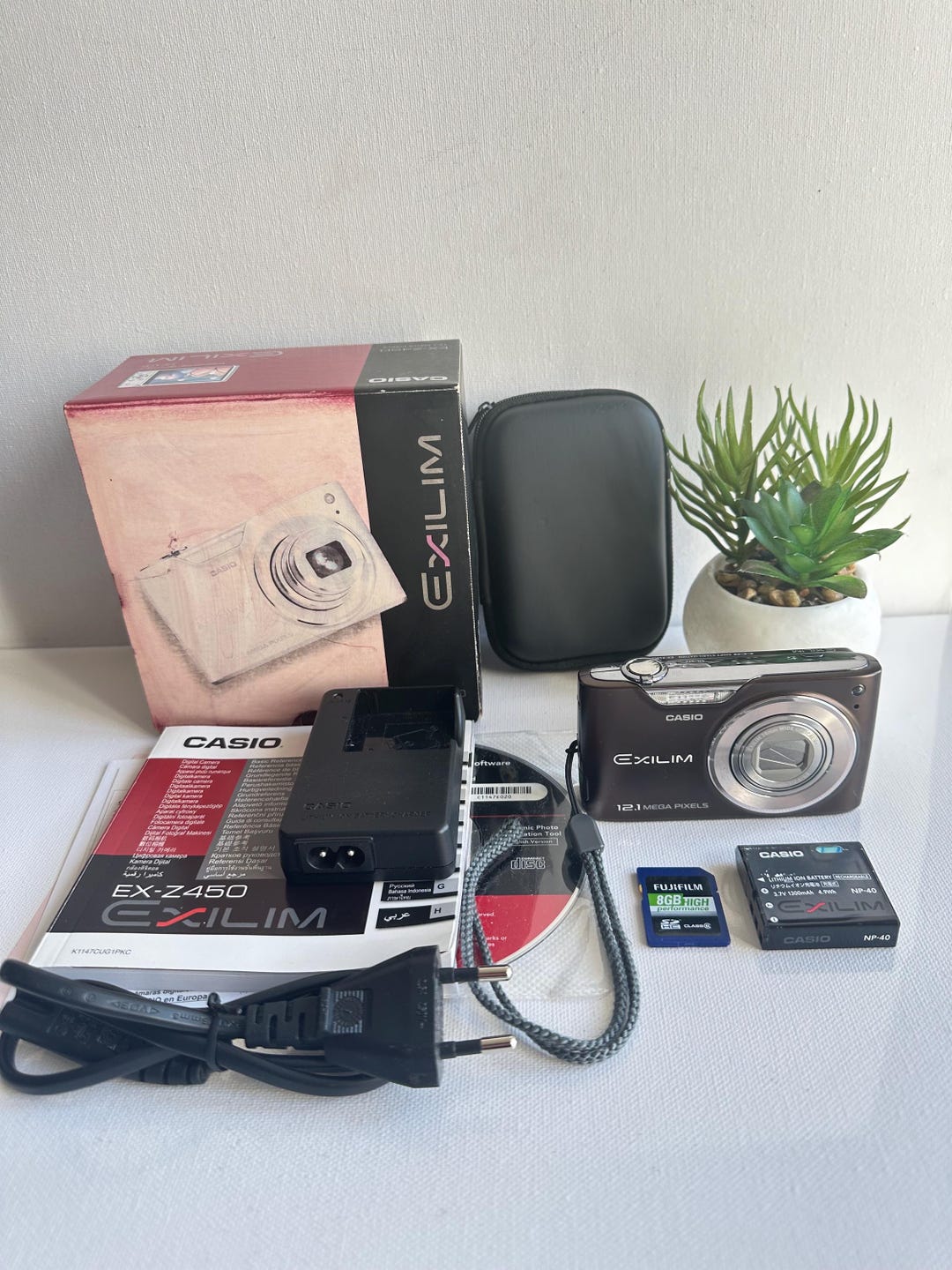 Digital Camera Casio Exilim EX-Z450 12.1 MP - Etsy UK