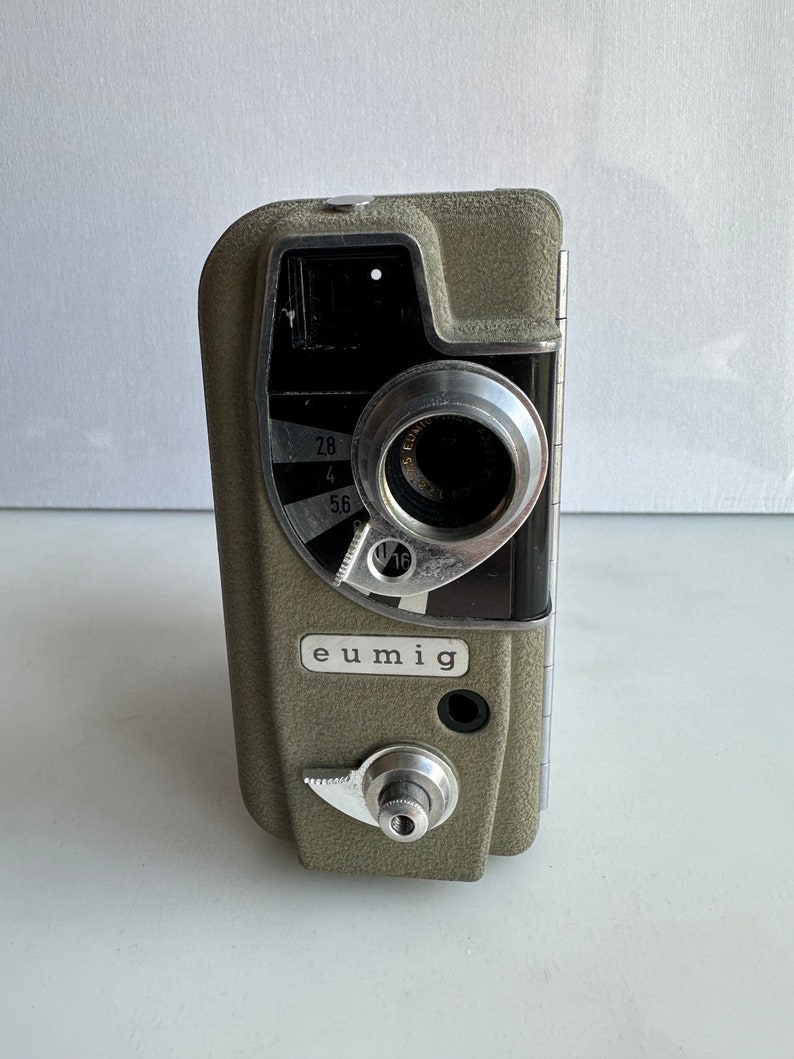 Vintage Cinema Camera EUMIG Electric 8mm Working - Etsy