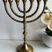 Menorah Candlestick With Seven Candles - Etsy