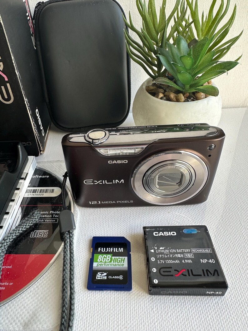 Digital Camera Casio Exilim EX-Z450 12.1 MP - Etsy UK