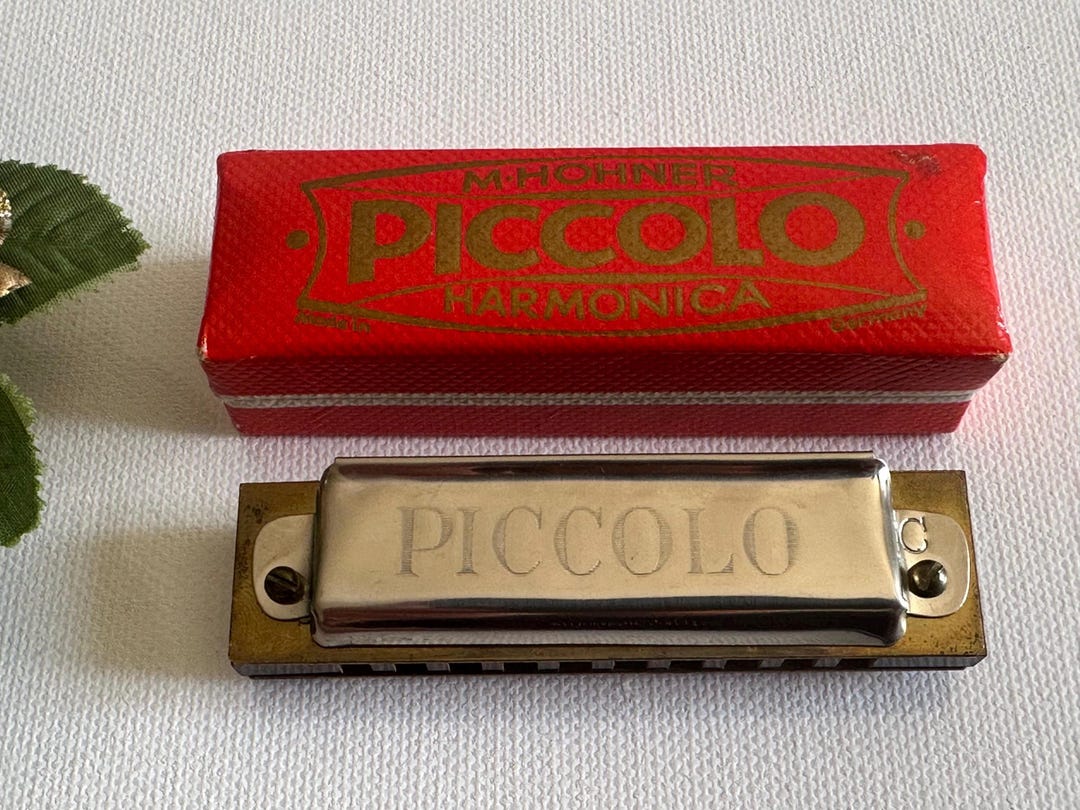 Vintage Collectible M-hohner Piccolo Harmonica, Key of C in Original ...