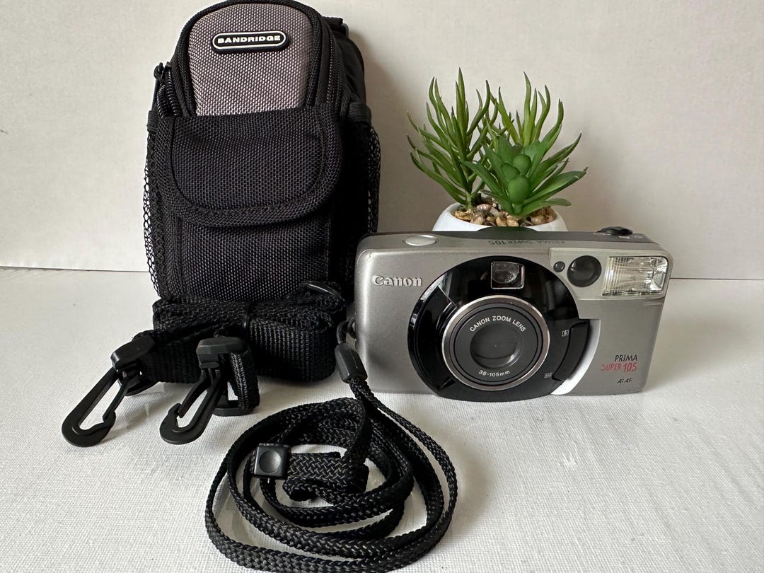 Canon Prima Super 105 35mm Point and Shoot Film Camera - Etsy