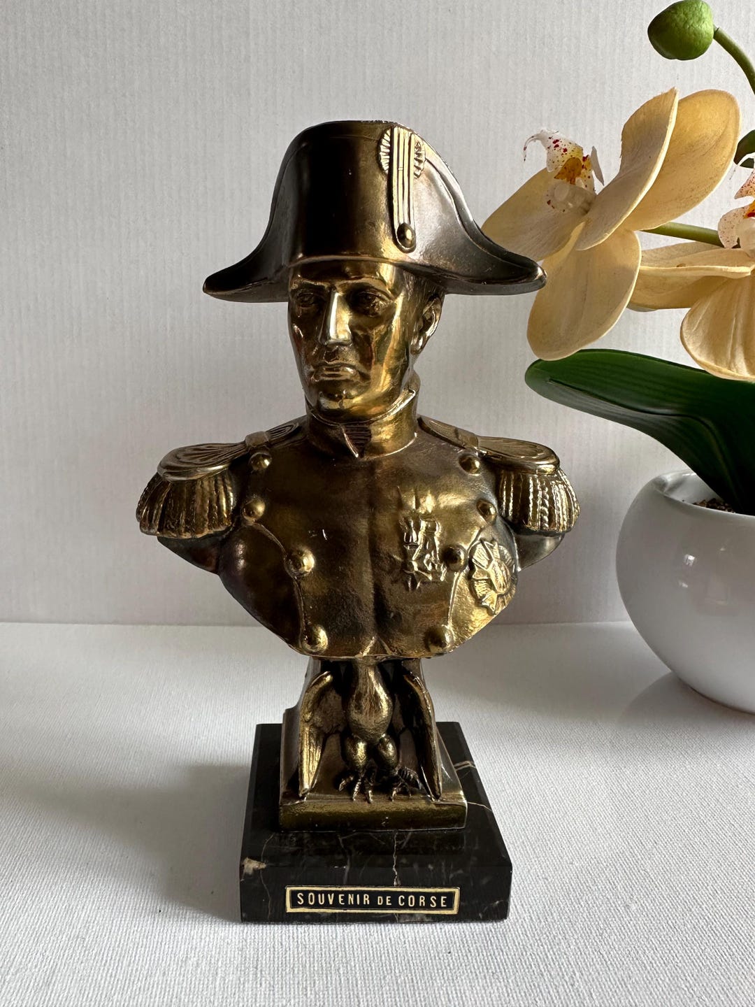 French Bust of Napoleon Bonaparte. Souvenir From Corsica - Etsy