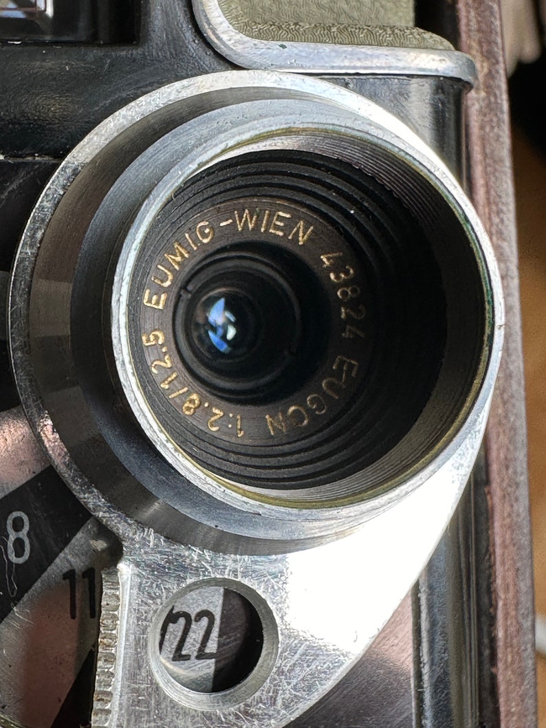 Vintage Cinema Camera EUMIG Electric 8mm Working - Etsy