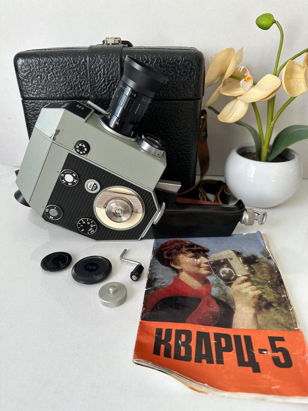 Vintage Mechanical Camera Quartz 5 - Made in USSR - Etsy